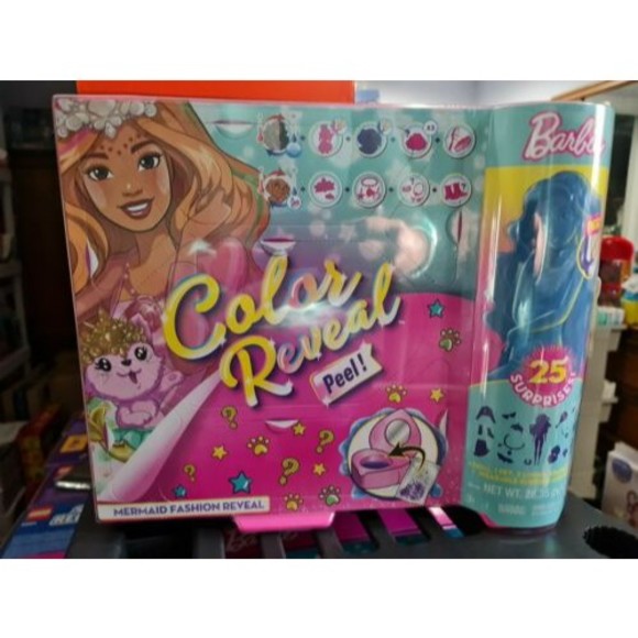 Barbie Toys Barbie Color Reveal Peel Doll Set 25 Surprises Bran New